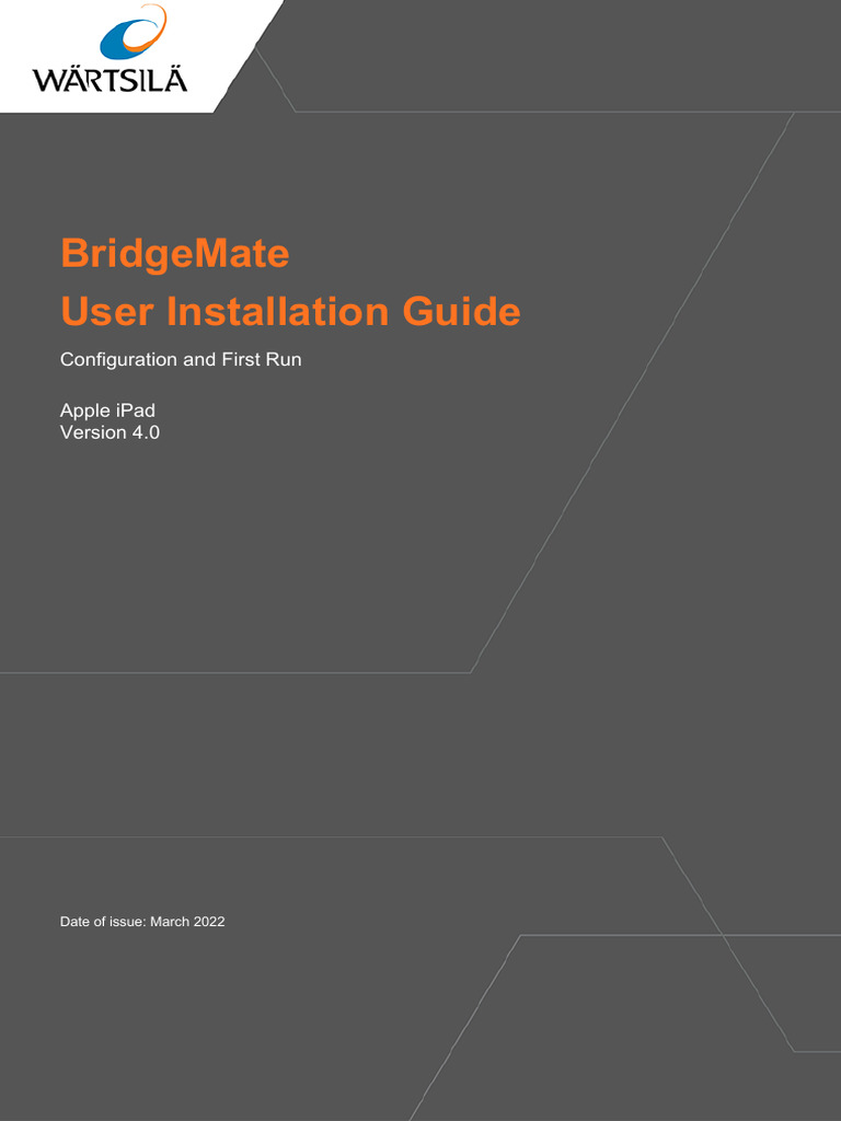 BridgeMate. User Installation Guide For v.1.2.0 - MAR2022 | PDF | I Pad ...