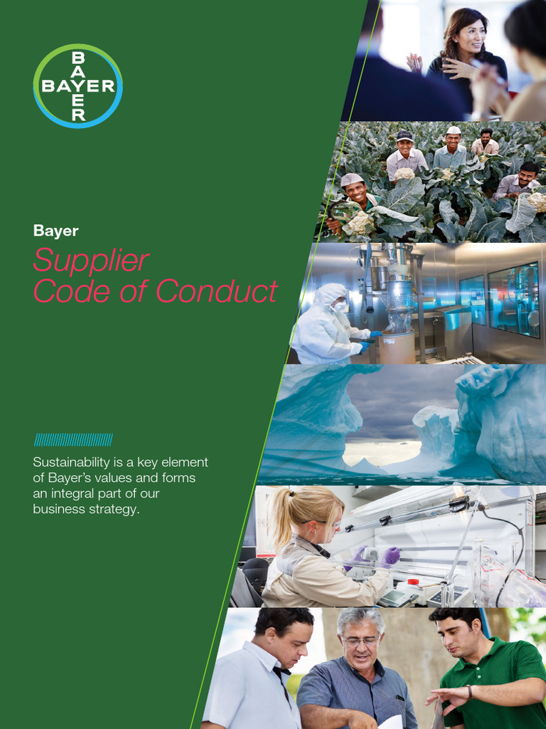 BayerAG Supplier-CoC 2022 EN | PDF | Supply Chain | Employment
