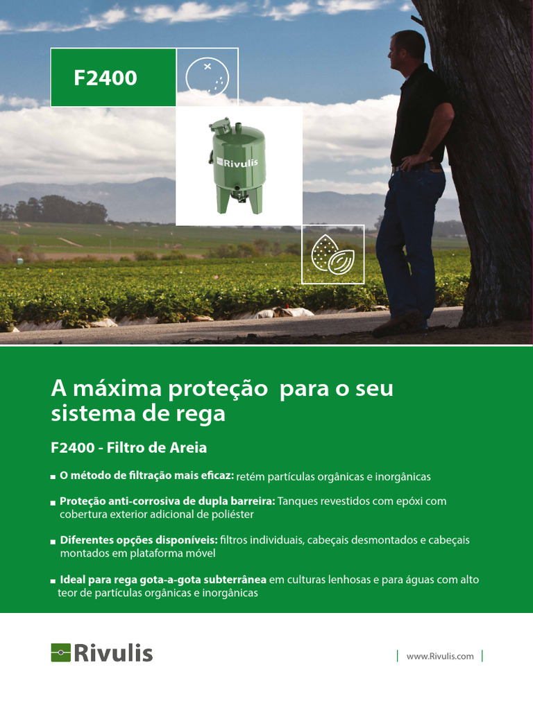 Rivulis F2400 Portuguese Portugal Metric 202100315 WEB | PDF | Corrosão ...