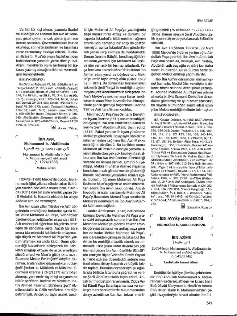 Ibn Avn Muhammed B.abdulmuin - c.19 | PDF