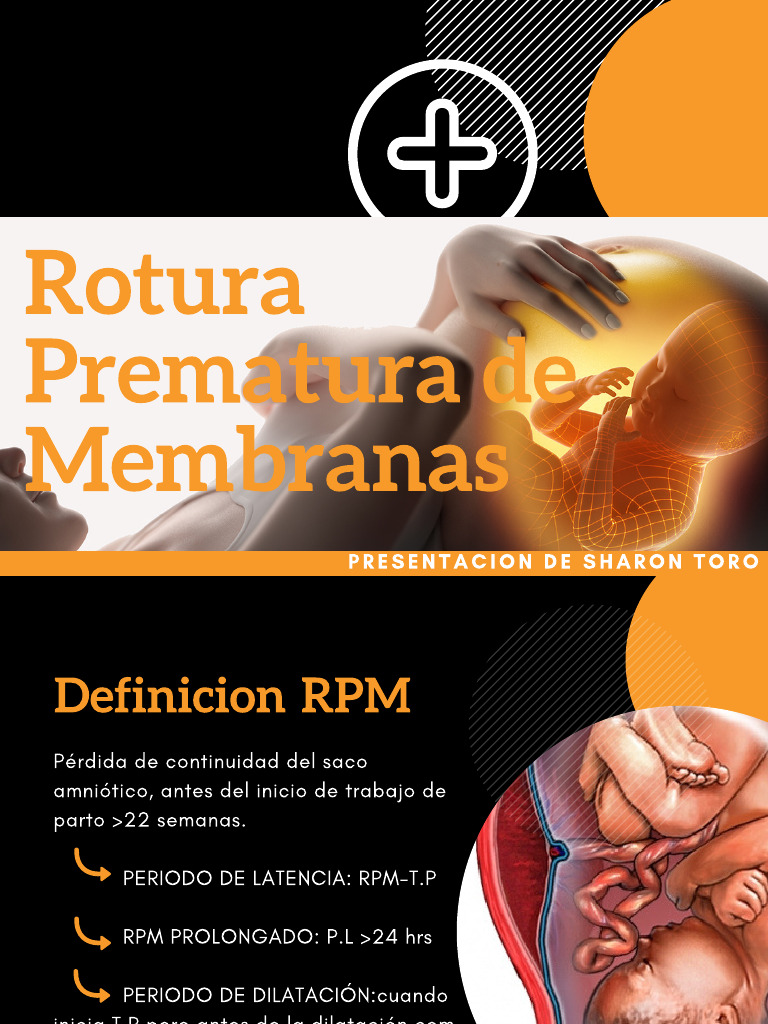 Rotura Prematura de Membranas Presentaci | PDF | Parto | Medicina