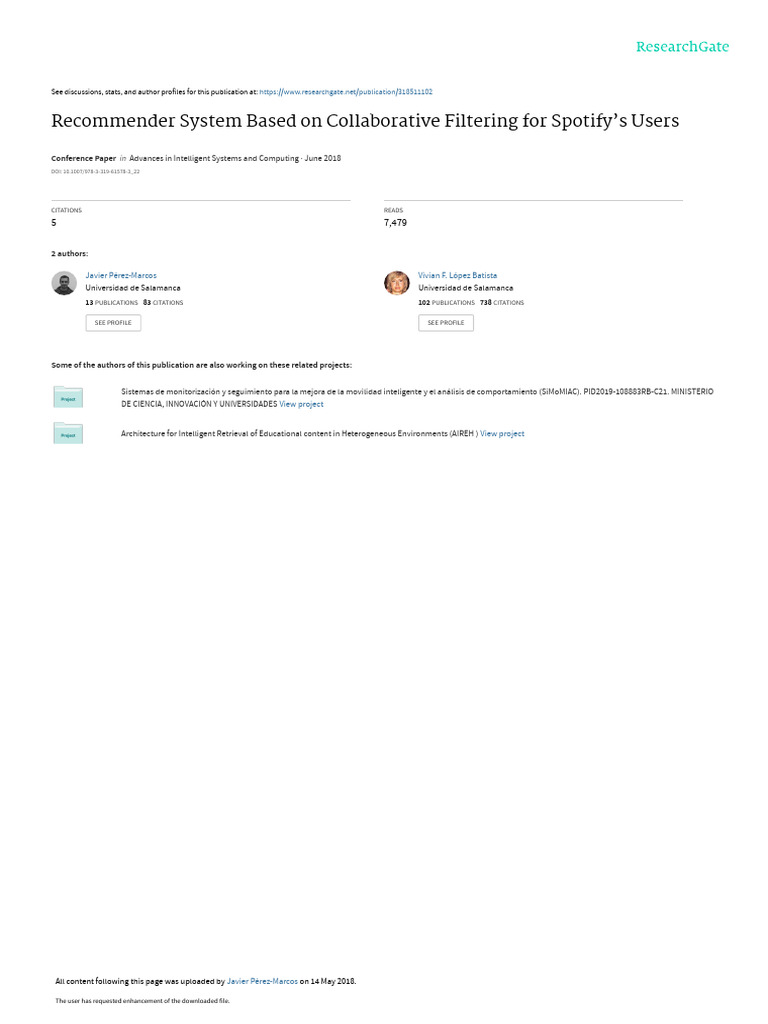 Paper 2 (Spotify) | PDF | Computing