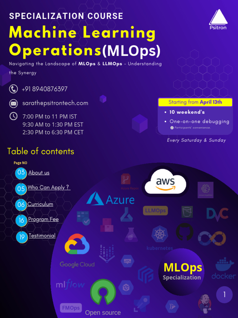 MLOps Specialization Course April 2024 | PDF | Computing | Computer Science