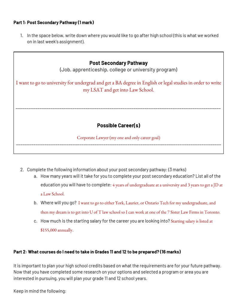 Prerequisites For My Pathway Completed | PDF | Science