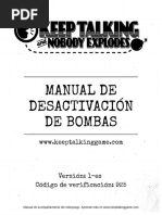 L Keep Talking and Nobody Explodes - Manual de Desa… / | PDF