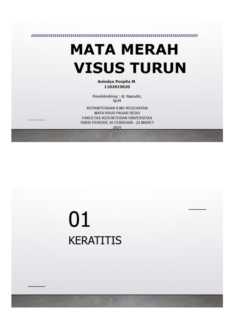 Mata Merah Visus Turun | PDF | Sains & Matematika