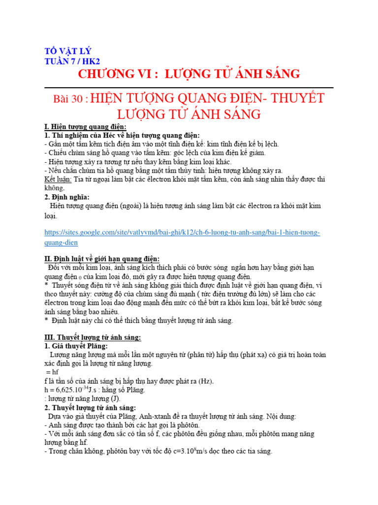 VL 12 TUẦN 7 HK2 | PDF