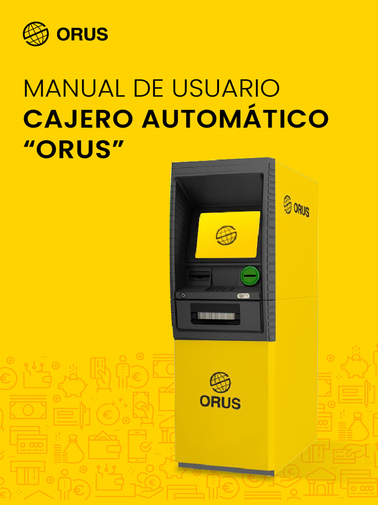 Manual Cajero Orus - Digital | PDF | Número de identificación personal ...