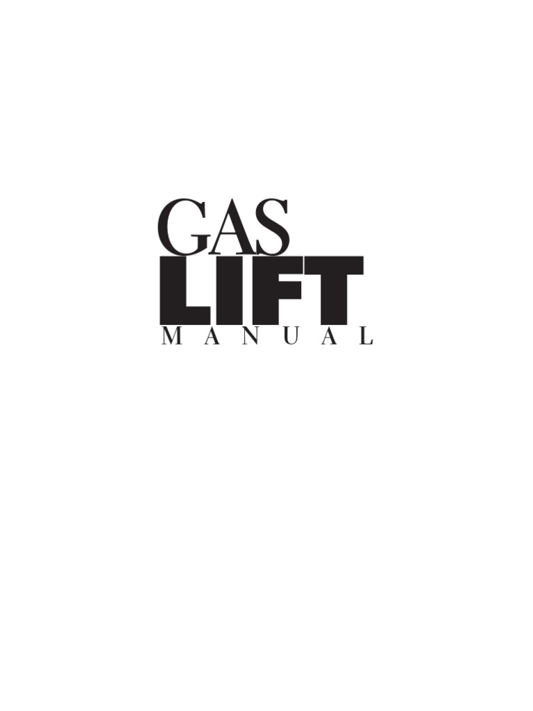 Gas_Lift_Manual_TOC_Sample | PDF | Dynamics (Mechanics) | Classical Mechanics