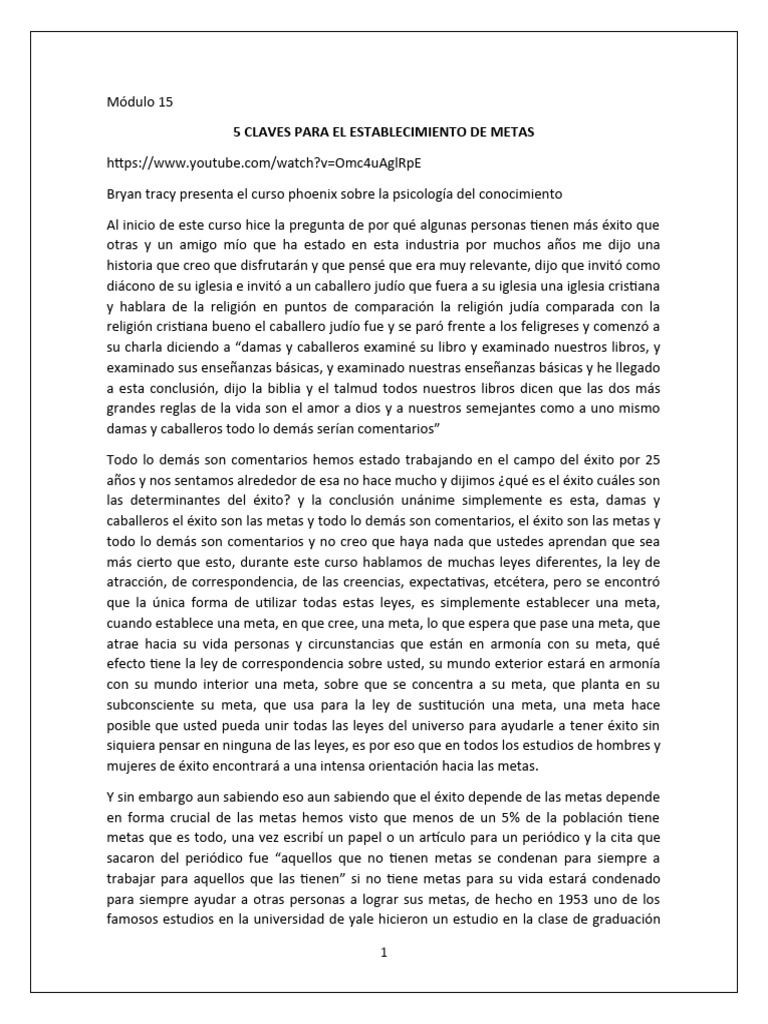 Módulo 15 | PDF | Thomas Edison | Razón