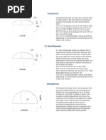 2:1 Ellipsoidal & Torispherical Head Calculator | PDF | Sphere | Volume