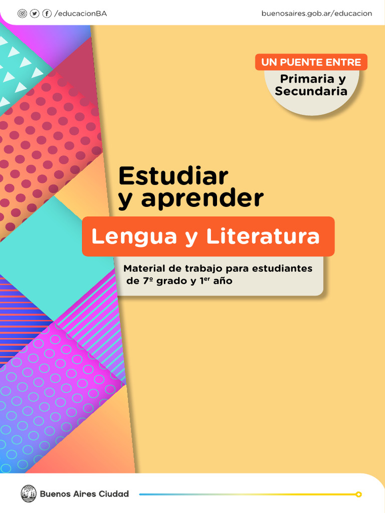 Estudiar y Aprender. Un Puente Entre Primaria y Secundaria | PDF | Inteligencia artificial ...