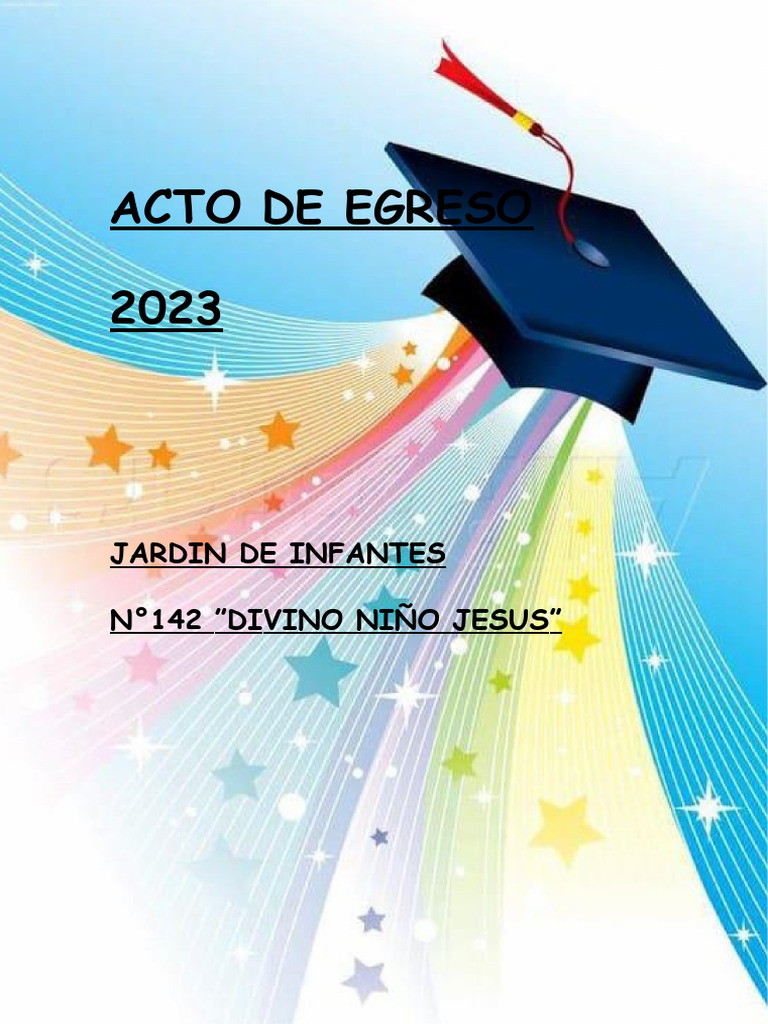 Acto Egreso | PDF