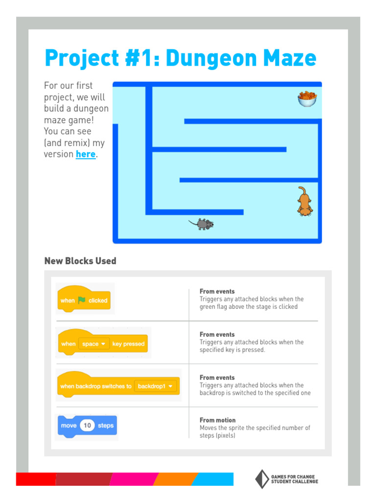 JUAN FELIPE VISBAL FERNANDEZ - (Template) Maze | PDF | Scratch ...