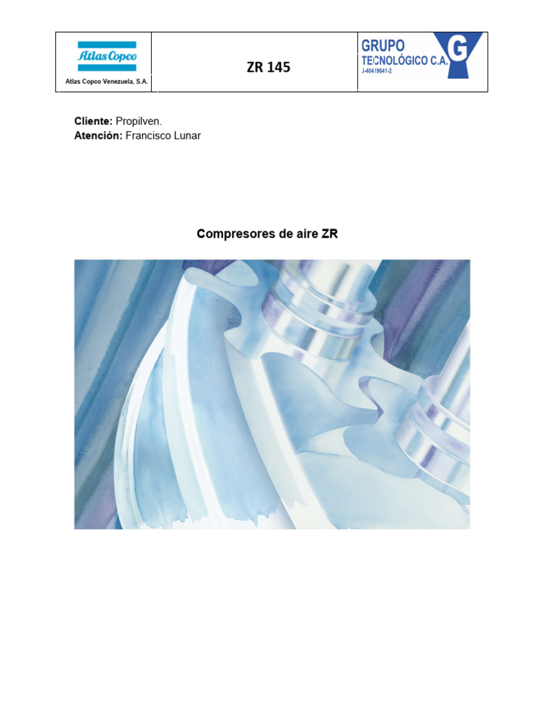 Inrorme Tecnico Propilven ZR145 B | PDF | Tecnología