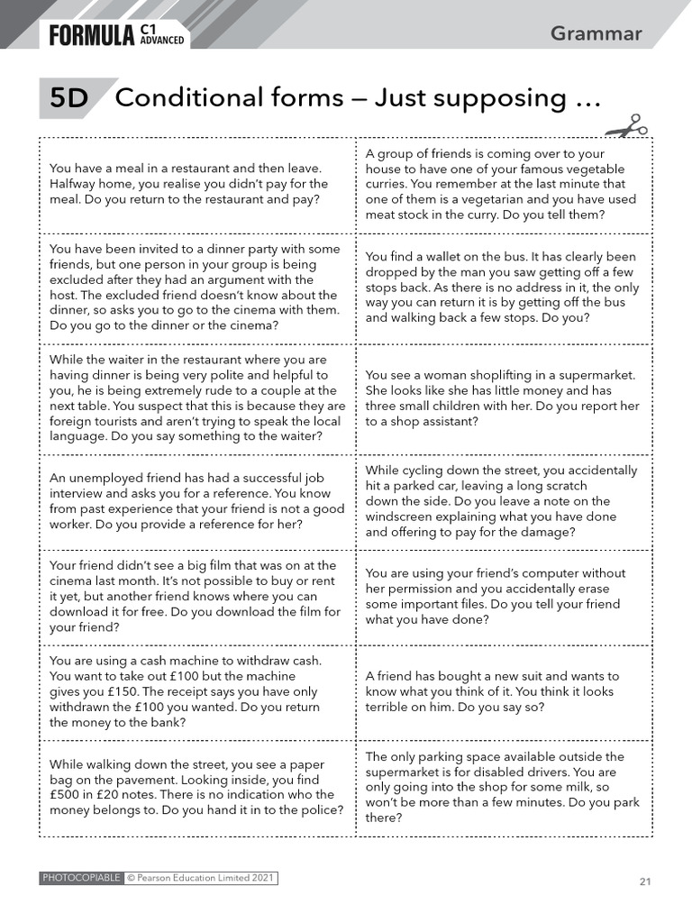 FORM C1 Photocopiables 5D | PDF