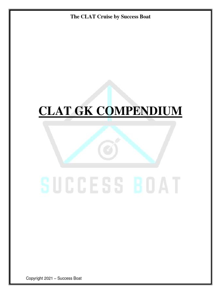 GK Compass - August (CLAT) | PDF | Wetland | Belarus