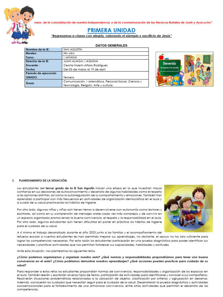 Aprendizajes en Tercer Grado 2023 | PDF | Números | Geometría