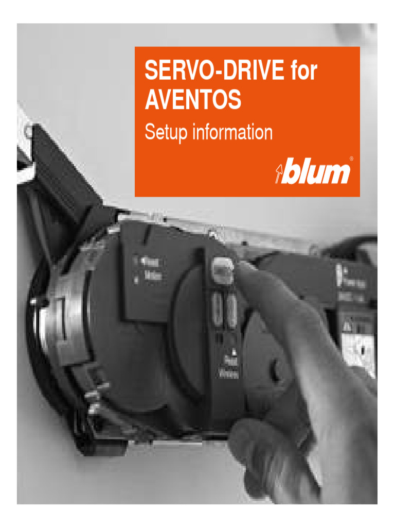 Blum - ServoDrive Configuracion | PDF