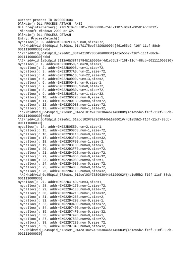 Driver Log | PDF | Computing | Microsoft
