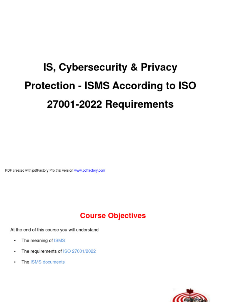 ISO 27001:2022 ISMS Overview Guide | PDF | Risk | Information Security