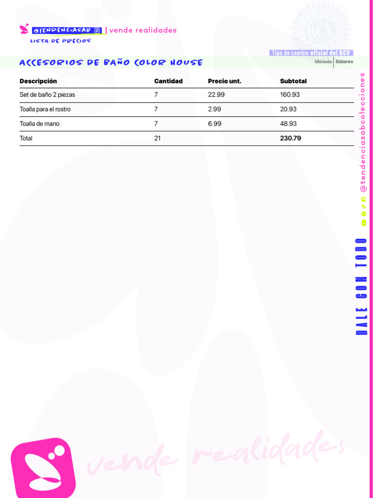 Lista de Precios C2. 2024 | PDF