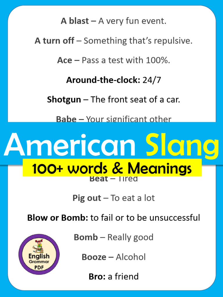 English | PDF | Slang | Lexicology