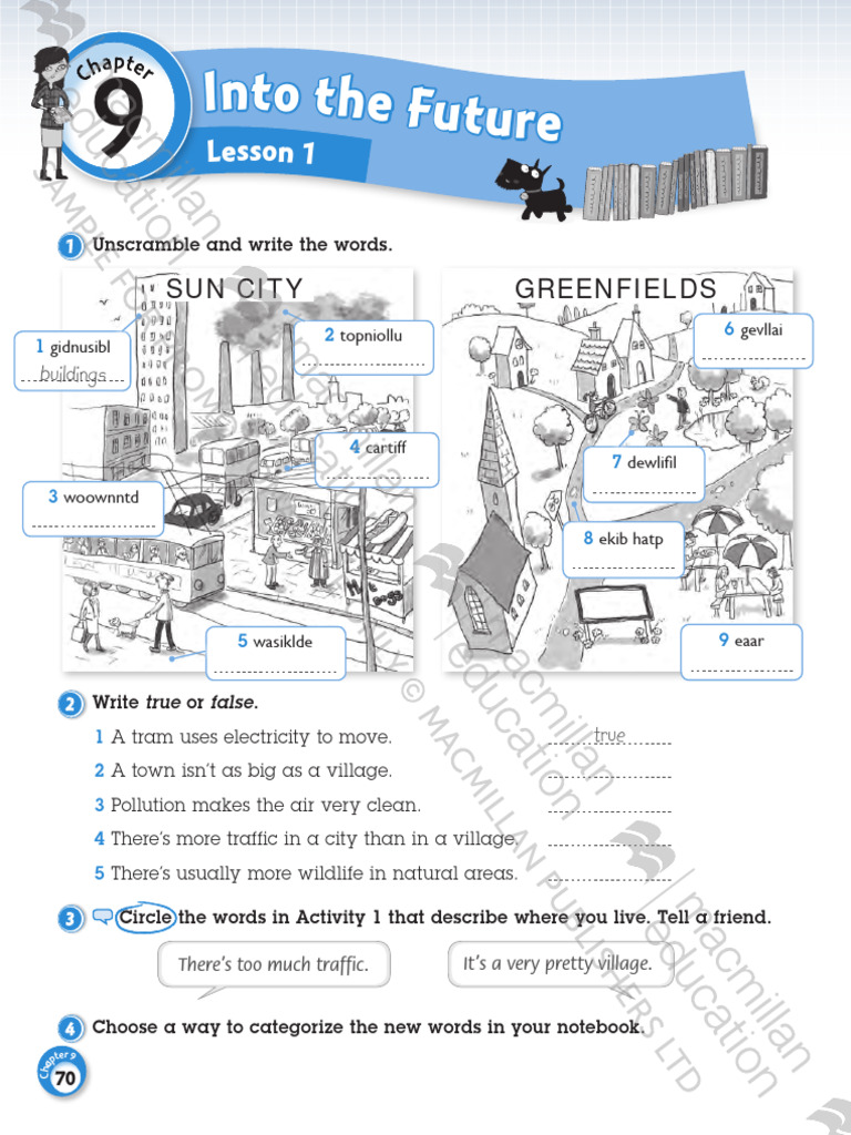 Story_Central_Level_5_Activity_Book_Chapter_9_Sample | PDF | Face