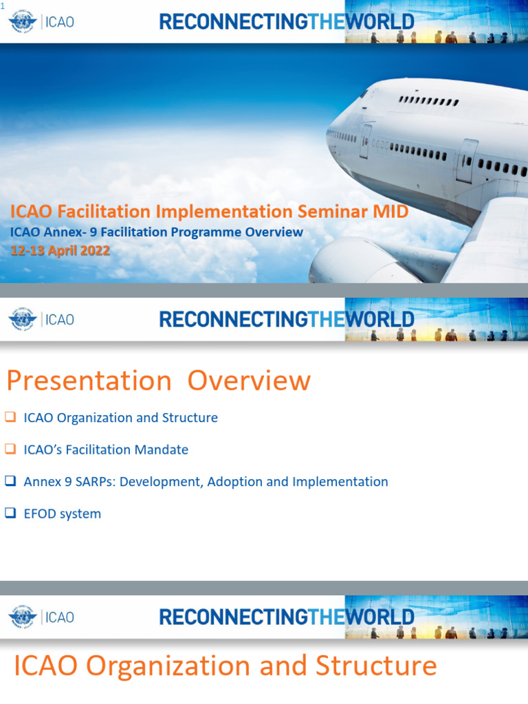 ICAO Annex 9 Facilitation Overview | PDF | Customs