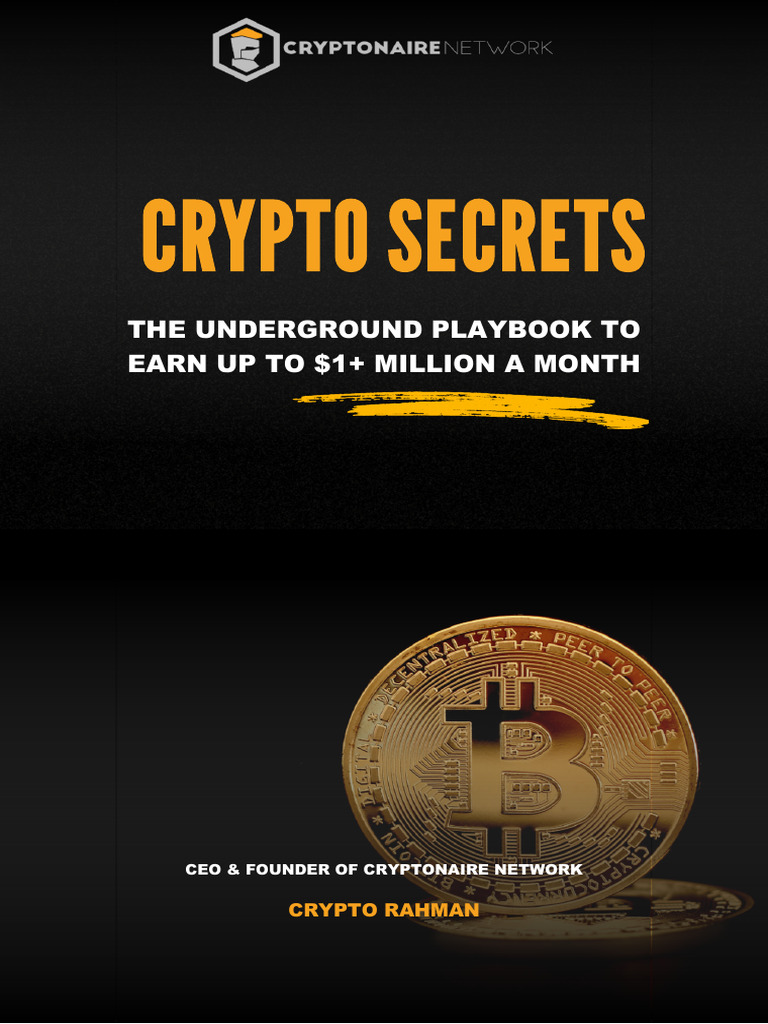 Crypto Secrets Ebook Bonus | Download Free PDF | Cryptocurrency | Money