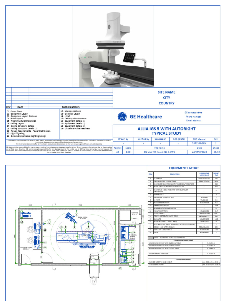 Allia IGS 5 Equipment Layout Guide | PDF | Duct (Flow) | Building ...