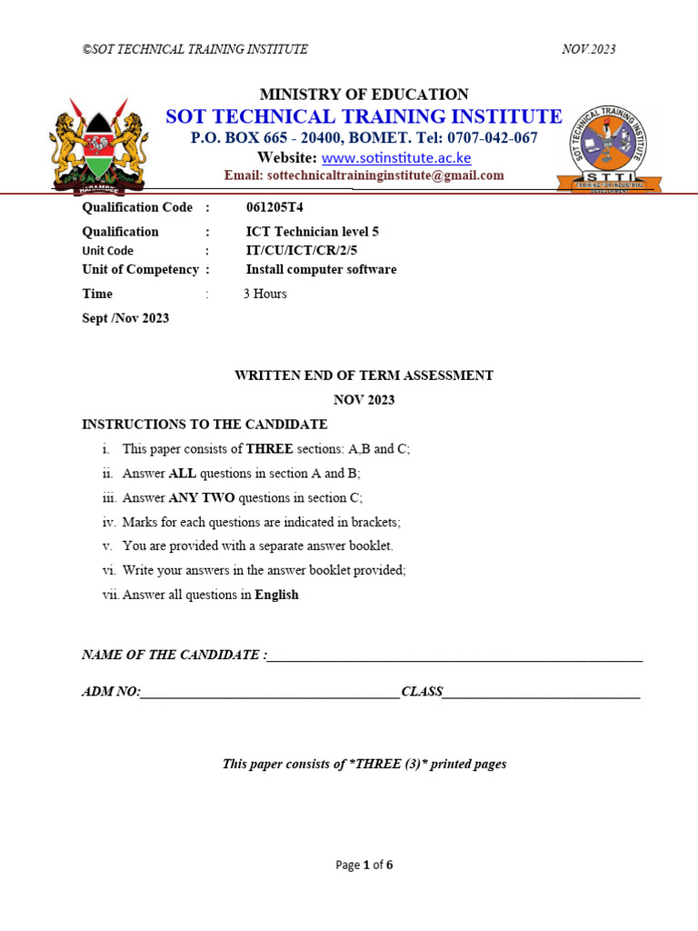 Computer Software Installation Candidate's Tool | PDF | Software | 64 Bit Computing