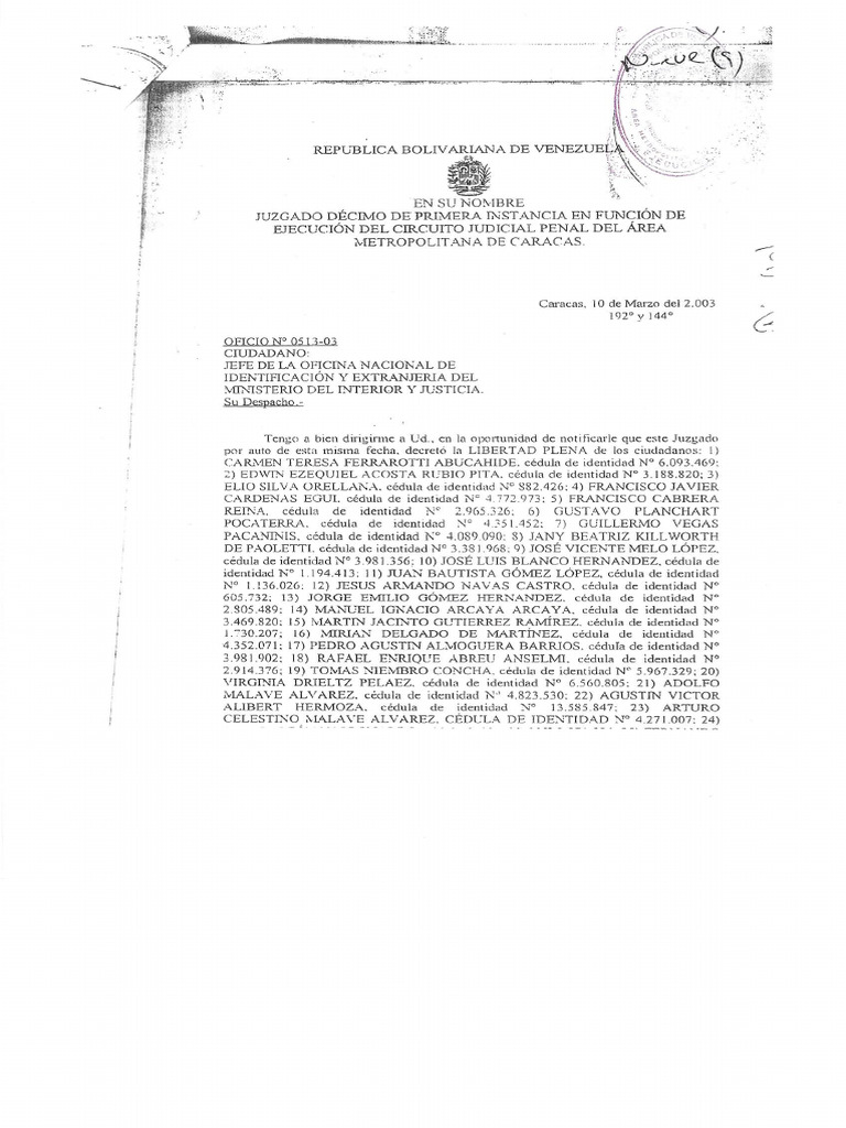 Documento Juzgado Caso Banco Latino | PDF