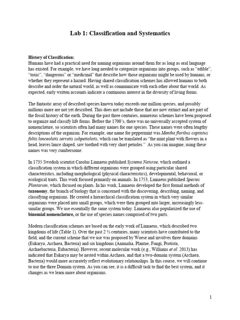 Biology Classification Basics | PDF | Phylogenetics | Taxonomy (Biology)