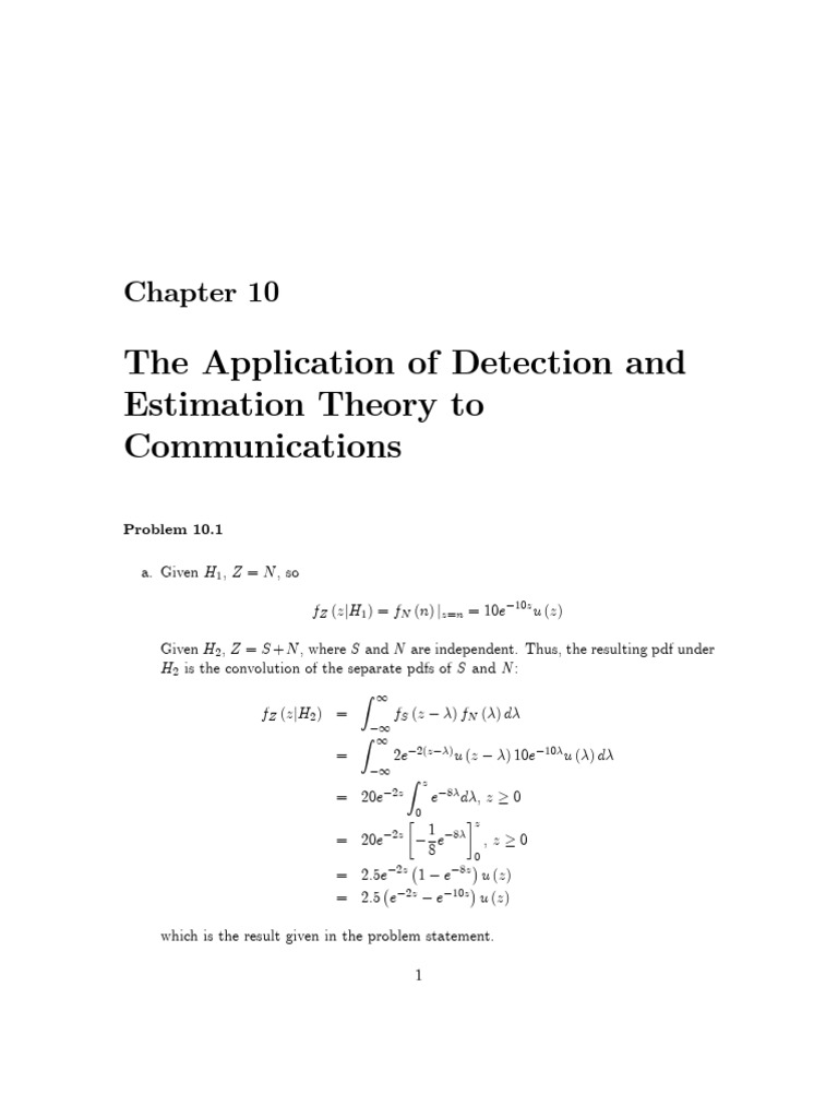 Chapter 10 | PDF | Statistical Theory | Statistical Inference