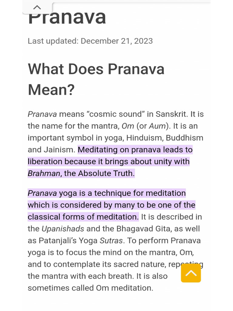 Pranav | PDF