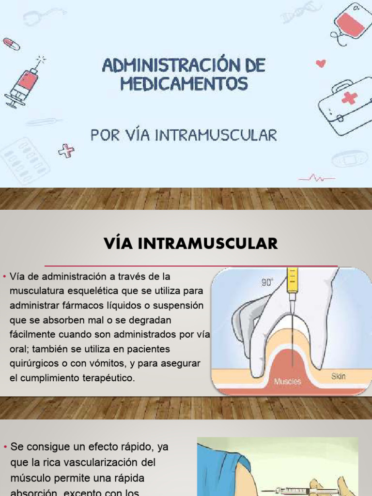 Tema Administracion de Medicamento Por Via Intra Muscular | Descargar ...
