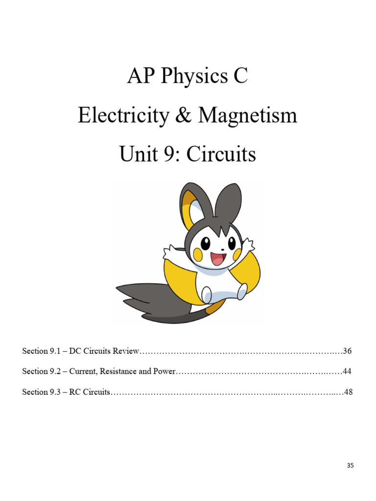 Unit 9 Notes | PDF | Electrical Resistivity And Conductivity | Series ...
