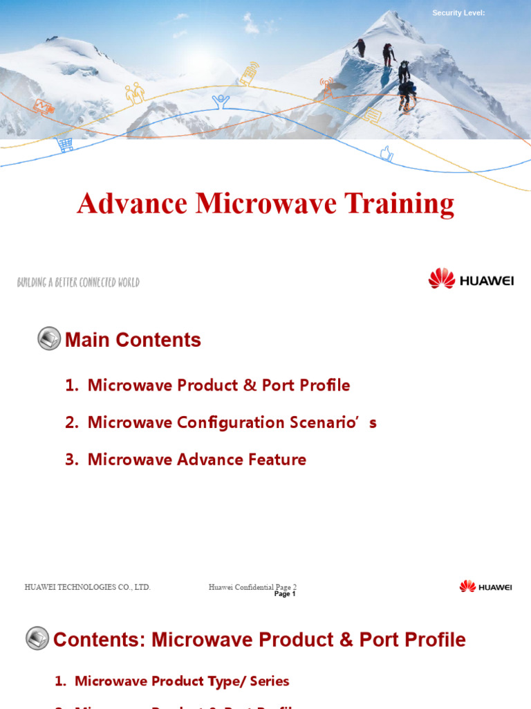 Advance Microwave Training | PDF | Mimo | Antenna (Radio)