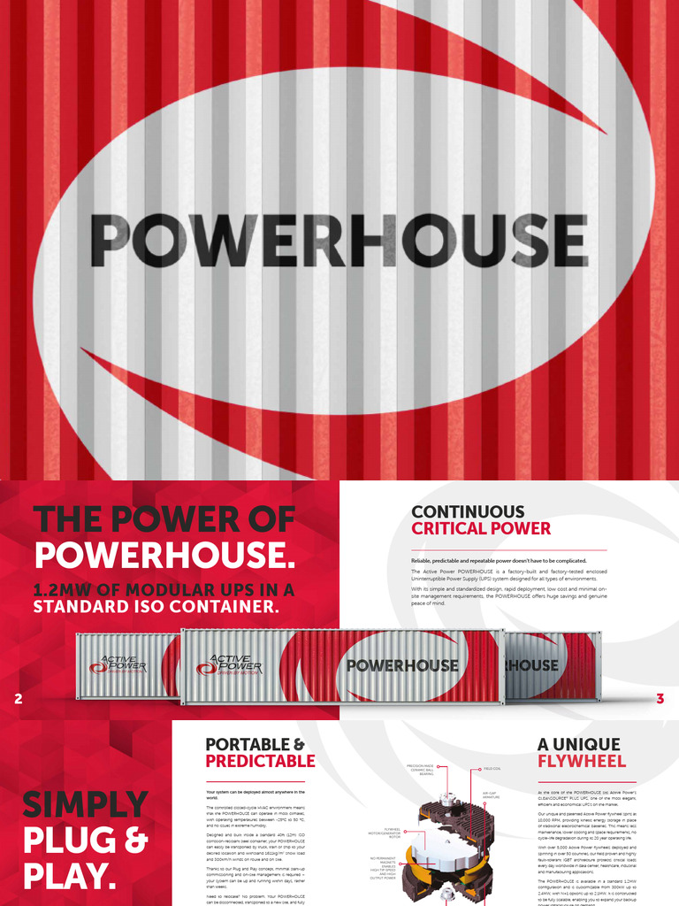 Powerhouse Brochure Ce | PDF | Power Station | Reliability Engineering