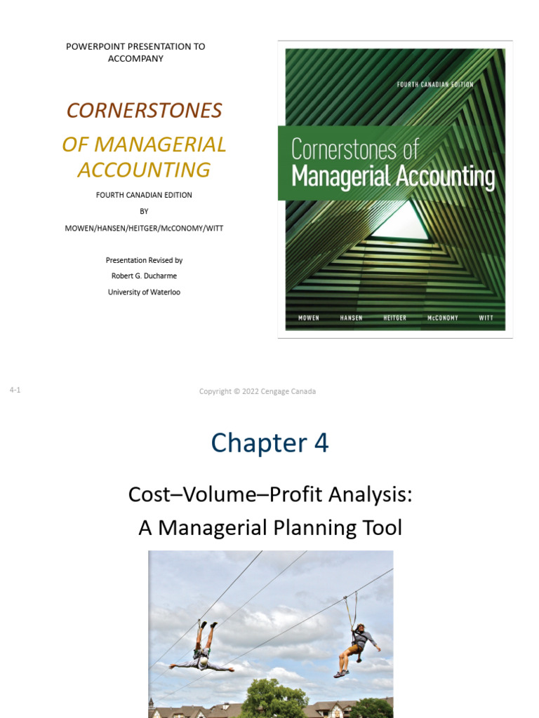 C04 Instr PPT Mowen4Ce | Download Free PDF | Financial Accounting | Business Economics