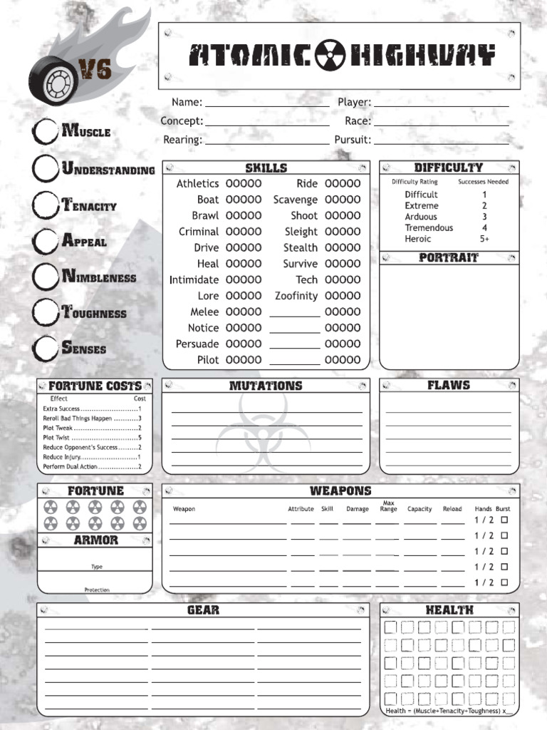 Character Sheet | PDF