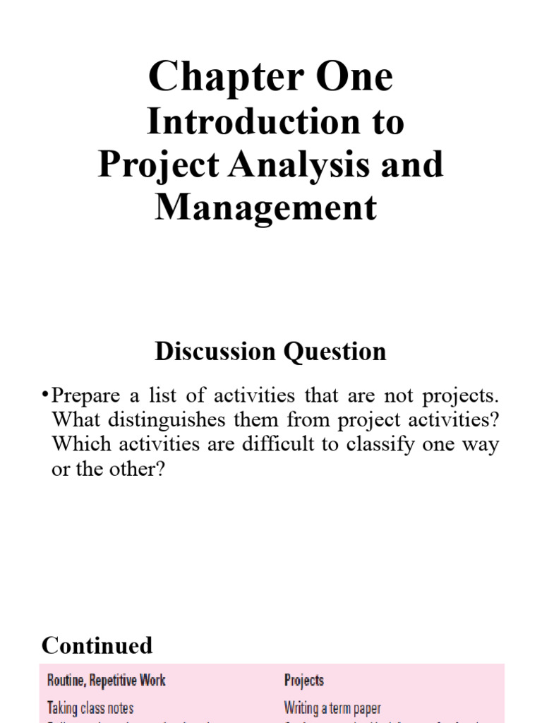 Project Chapter 1 | PDF | Project Management | Stakeholder (Corporate)