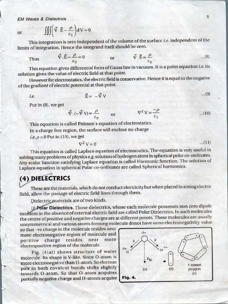 DIELECTRICS and polarisation | PDF