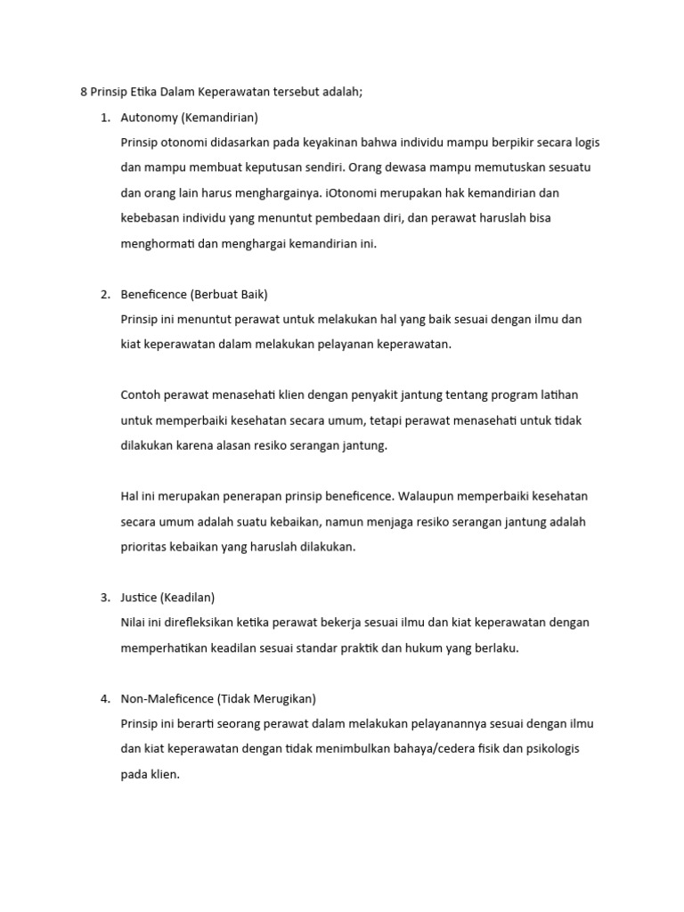 8 Prinsip Etika-WPS Office | PDF