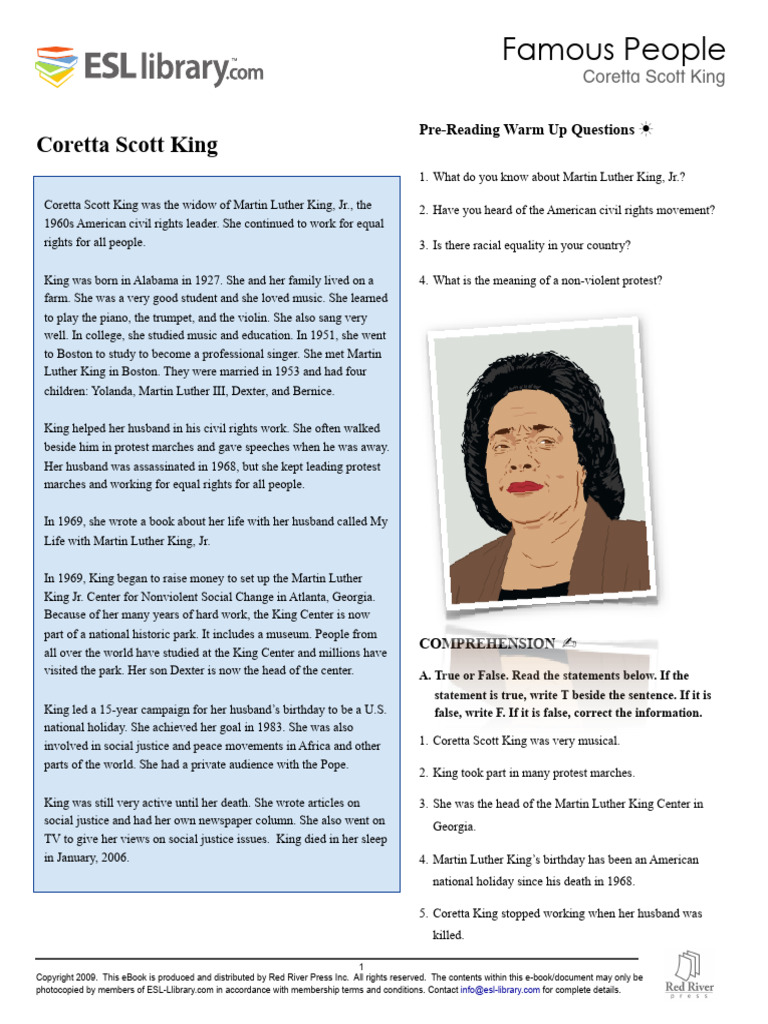 Scott King | PDF | Coretta Scott King | Martin Luther King Jr.