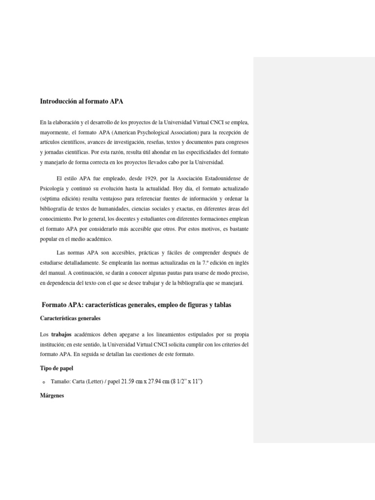 Formato Apa Manual-cnci 2020 | PDF | Estilo apa | Publicación