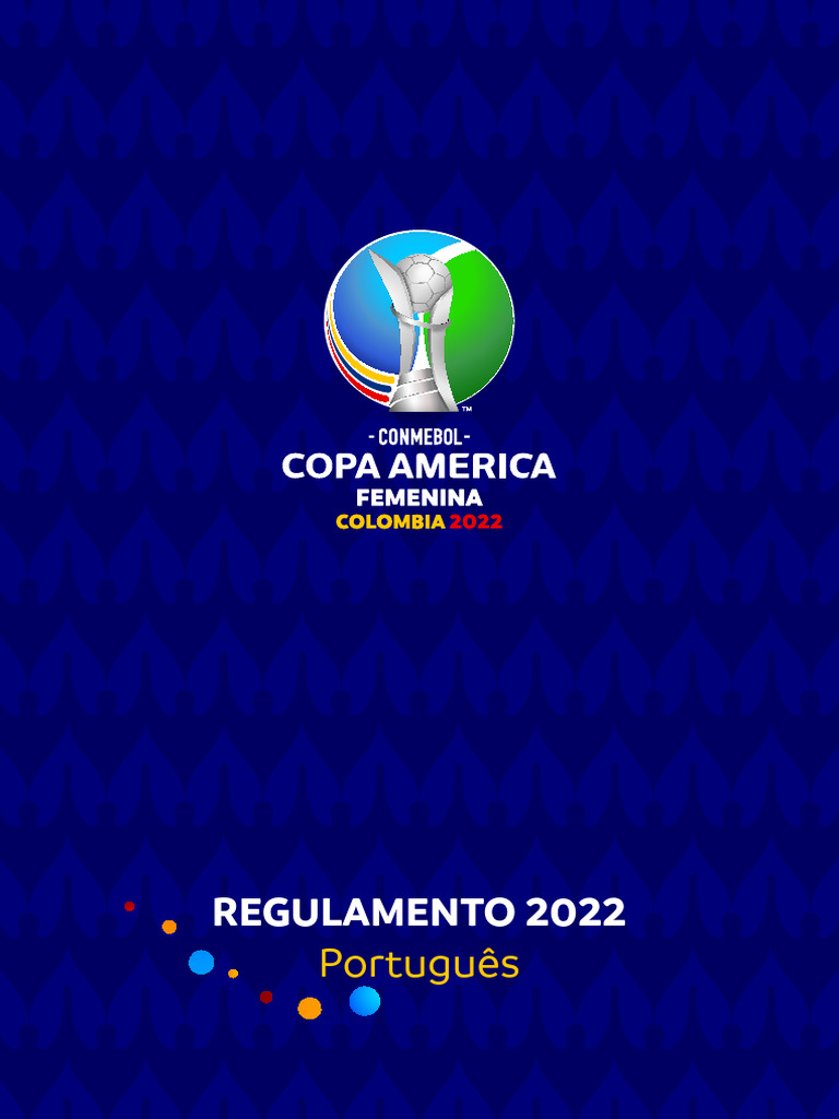 Regulamento Copa América Feminina 2022 | PDF | Esportes | Futebol
