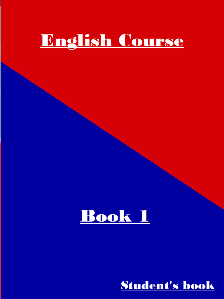English Book 1 - English Course | PDF