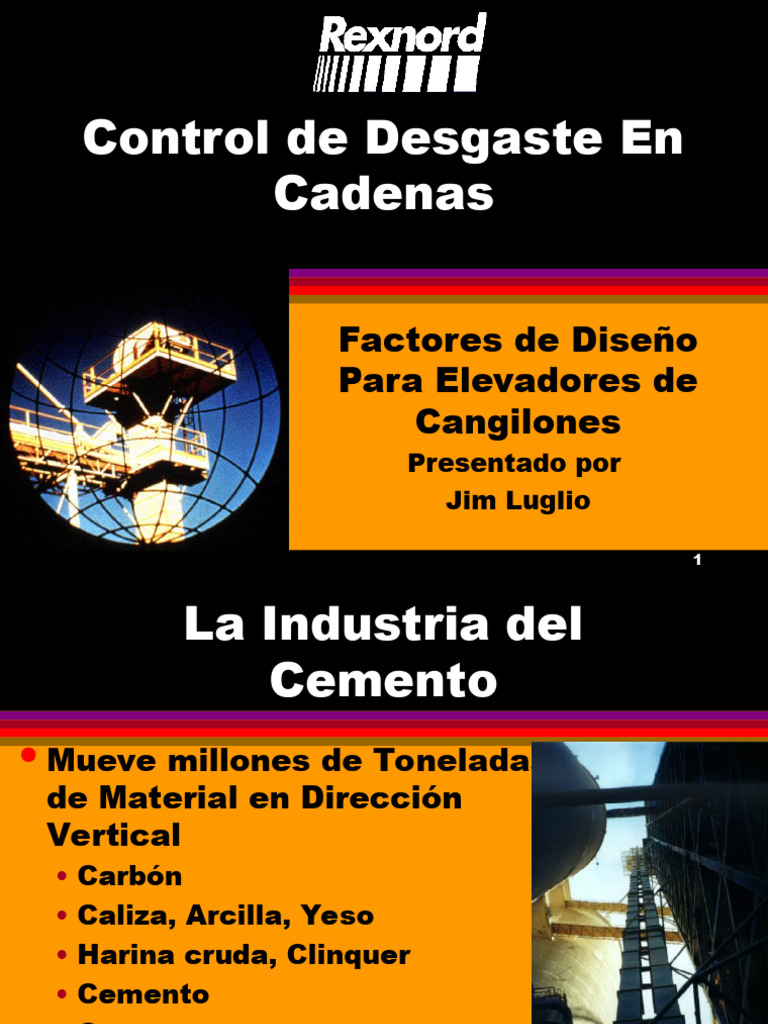 Control de Desgaste en Elevadores de Cangilones | PDF | Uso eficiente ...